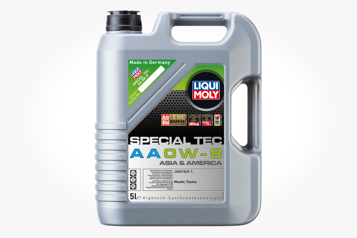 New motor oil for Mazda and Toyota models: LIQUI MOLY Special Tec AA 0W ...