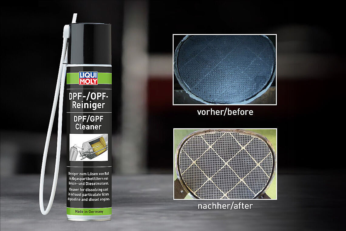 Efficiently clean diesel and gasoline particulate filters | LIQUI MOLY