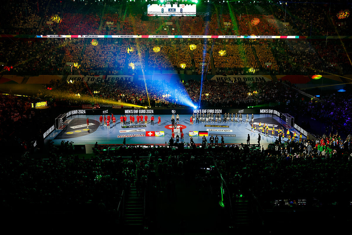 Impressions: Opening match EM Handball Germany-Switzerland | LIQUI MOLY