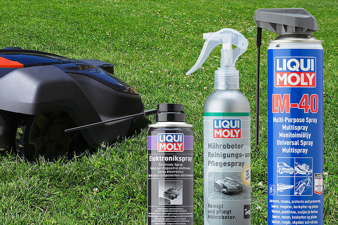 Entretien durable pour votre robot de tonte | LIQUI MOLY