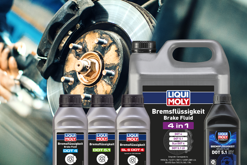 Brake fluid: Function, changing and differences | LIQUI MOLY