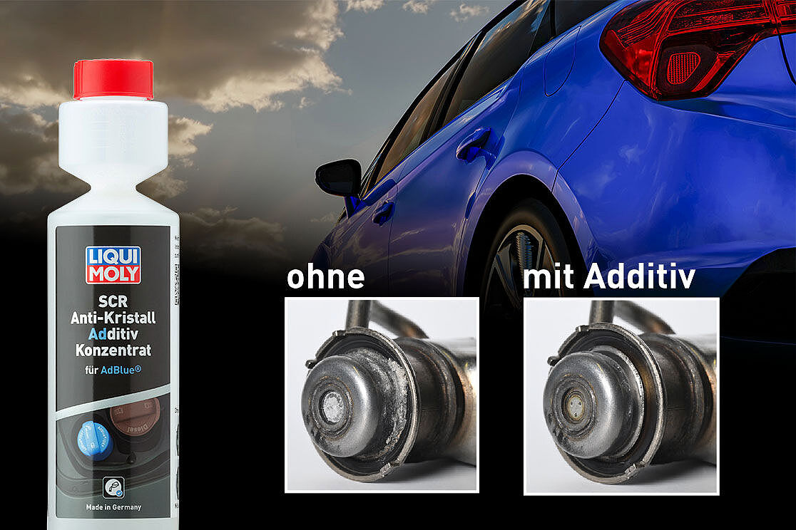 Simple and effective prevention of crystals in the SCR system | LIQUI MOLY