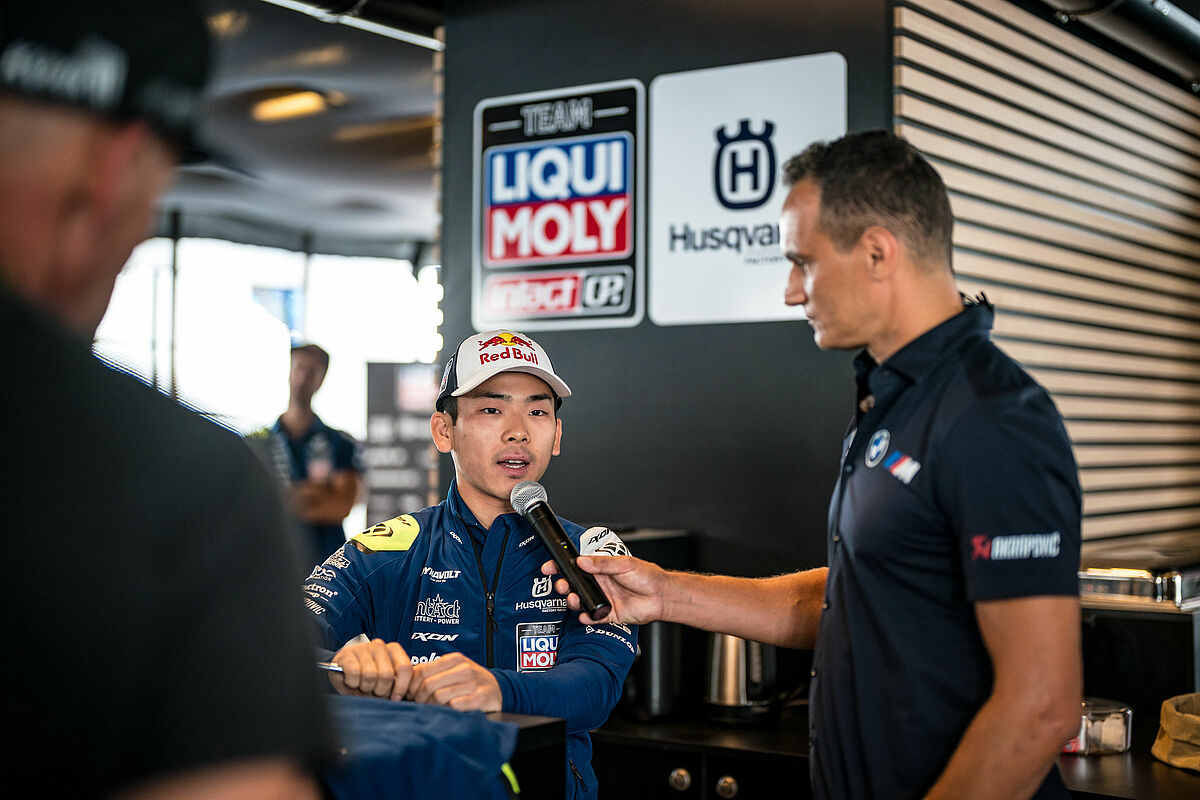 Meet and greet with customers and partners at the MotoGP | LIQUI MOLY