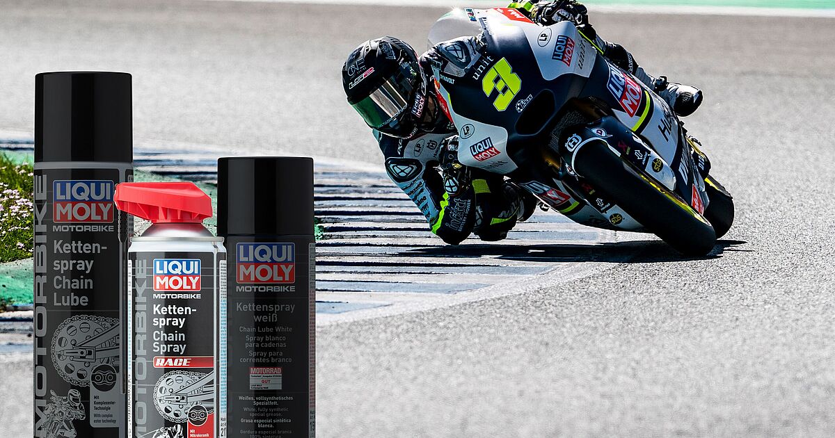 High-performance chain spray for use under extreme loads | LIQUI MOLY