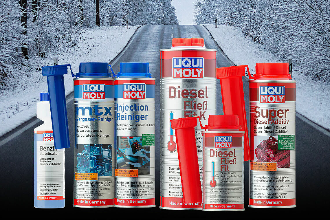 Additives for safe vehicle operation in winter | LIQUI MOLY