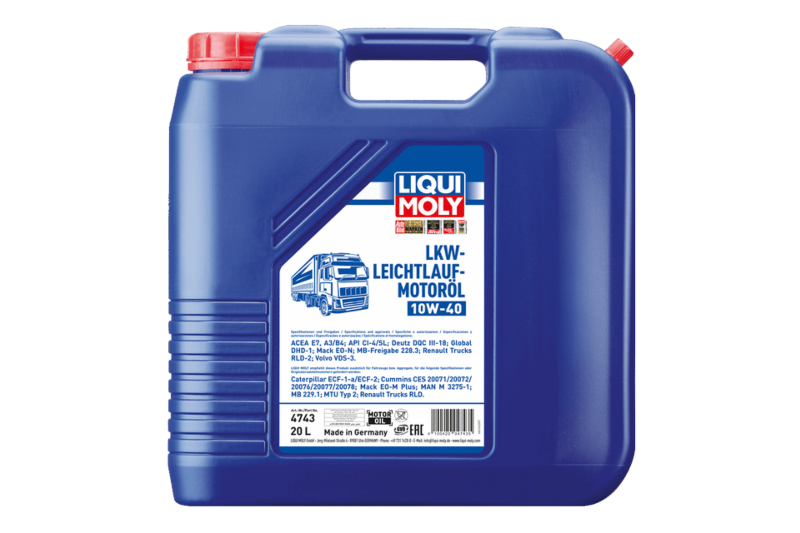 Truck Low-friction Motor Oil 10W-40 | LIQUI MOLY
