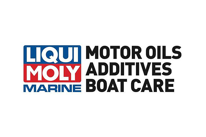 Sticker Marine-Logo + Slogan (160 x 50 mm) | LIQUI MOLY