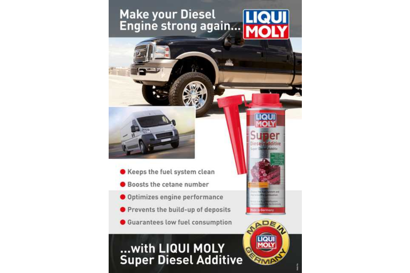 Poster Super Diesel Additive | LIQUI MOLY