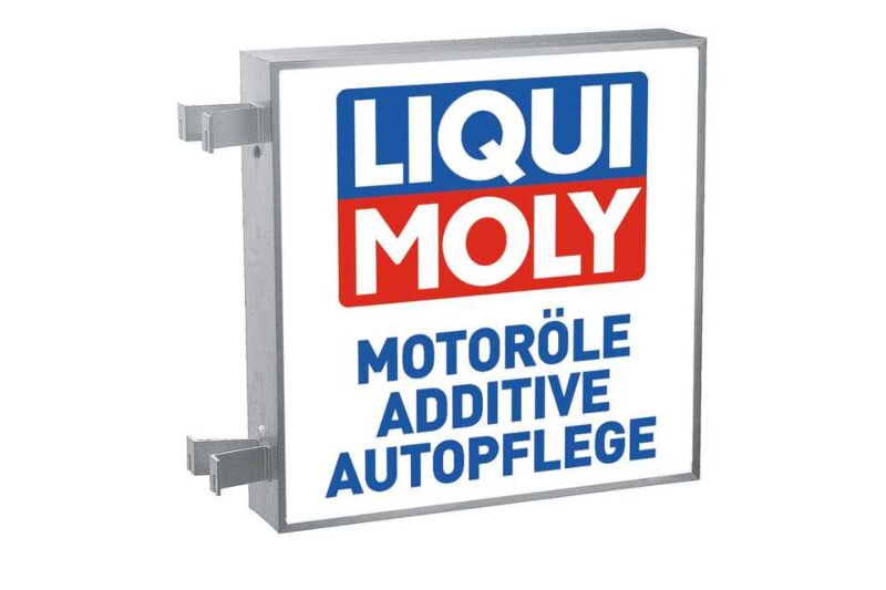 Lichtbak* Motoröle/ Additive/Autopflege Verticale Montage (80 x 80 cm ...