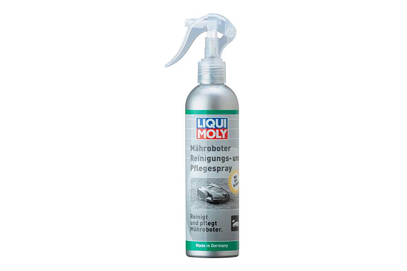 Robotic lawnmower cleaning and care spray | LIQUI MOLY
