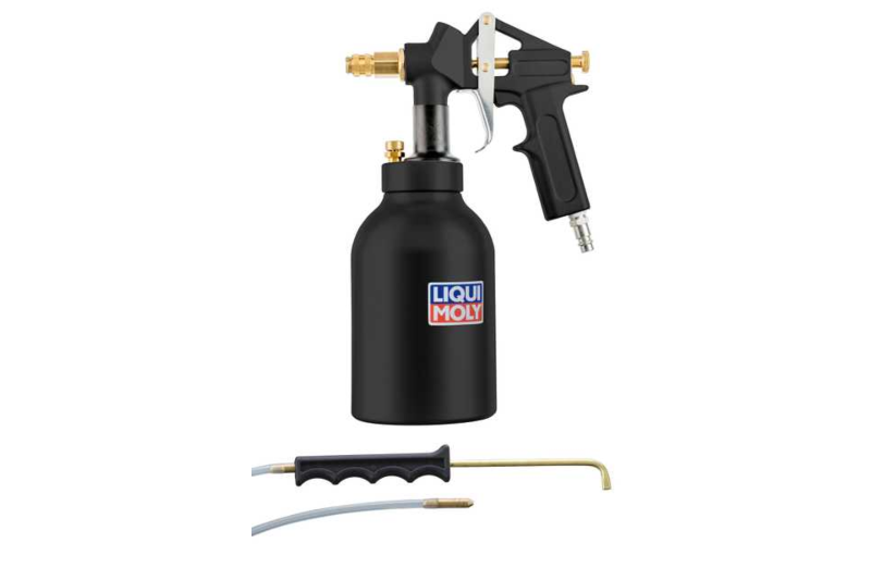 Pistola pulverizadora con depósito presurizado para cavidades | LIQUI MOLY
