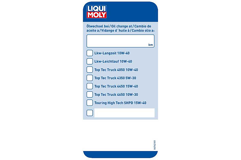 Oil Change Tag Truck | LIQUI MOLY
