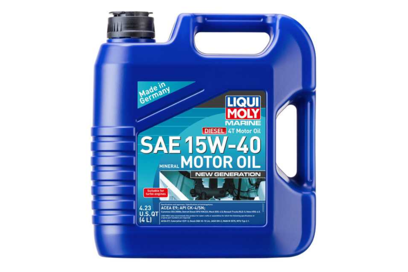 Marine 4T Motor Oil SAE 15W-40 New Generation | LIQUI MOLY