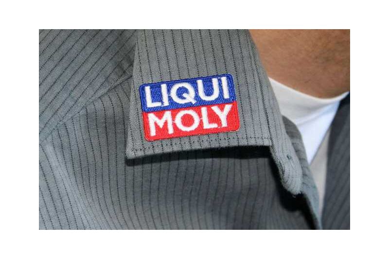 Embroidered logo, self-adhesive | LIQUI MOLY