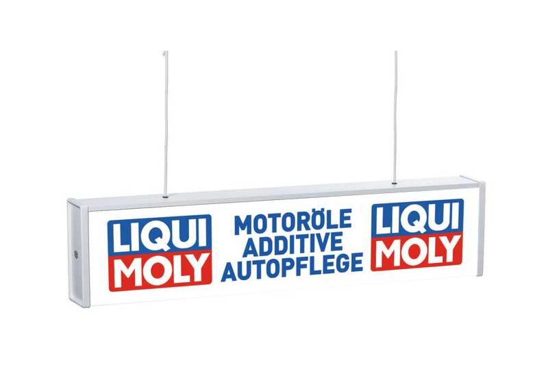 Binnen Lichtbak* Motoröle/Additive/ Autopflege (102 x 25 x 12 cm ...