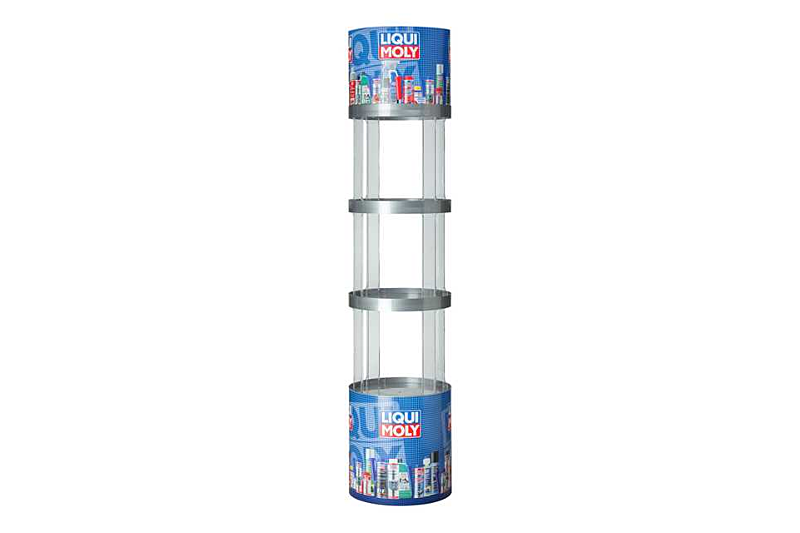 Round display for products* | LIQUI MOLY